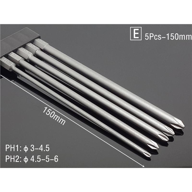 Cheap PH00 PH0 PH1 PH2 Hex Shank Cross Head Screwdriver Phillips ...