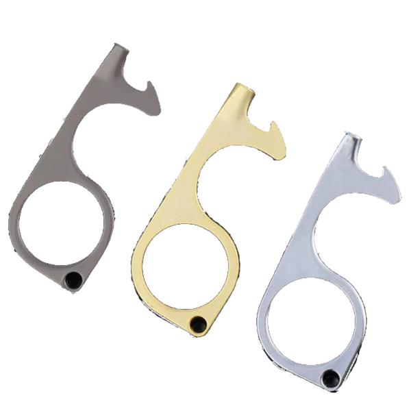 Satın alın Multi Purpose Touch Tool Hygienic No Contact Keychain | Joom