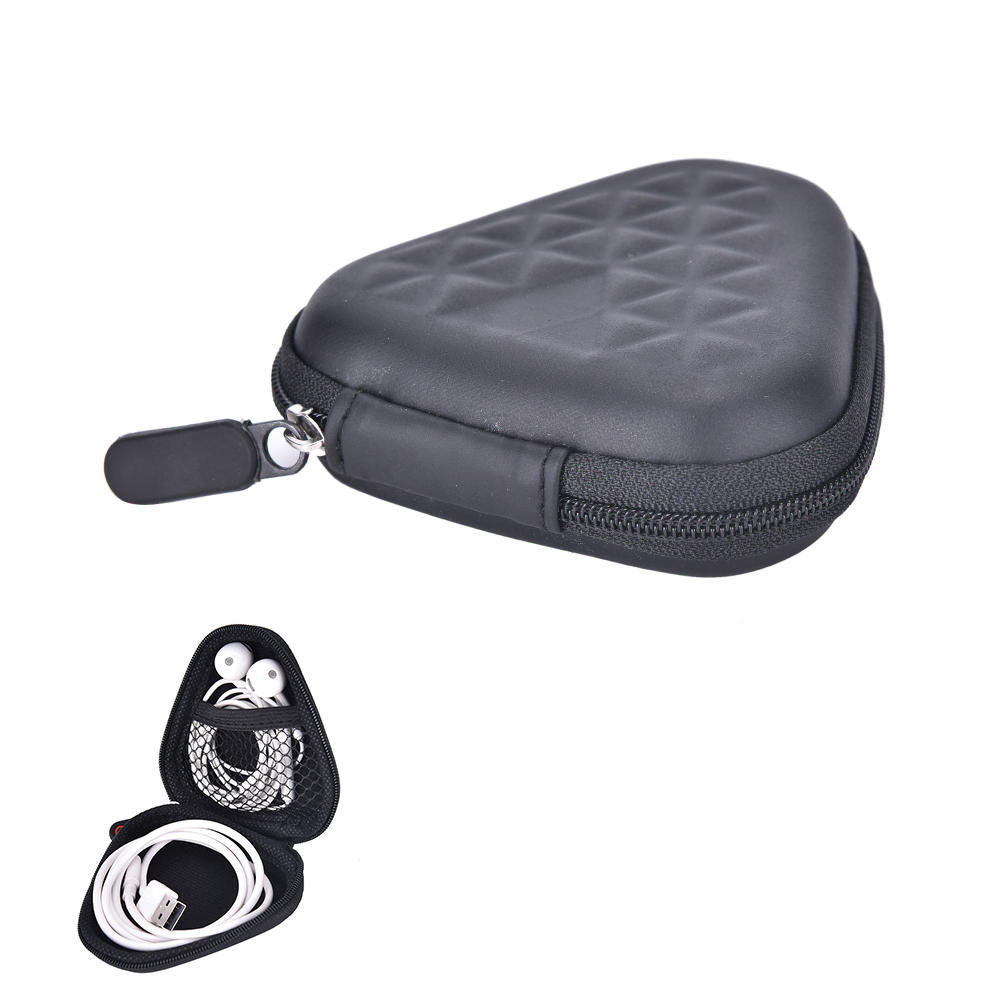Buy Unisex Women Triangle Headset Men Gift Zipper Coin Purse Key Wallet ...