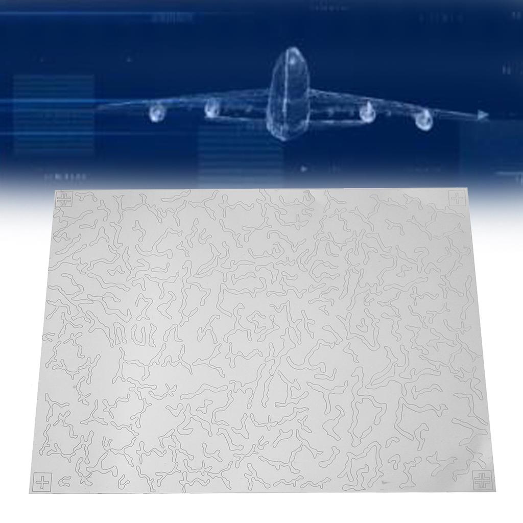 USTAR U-STAR TOOLS 80201 Metal Masking Sheet Cutting Template strip ...
