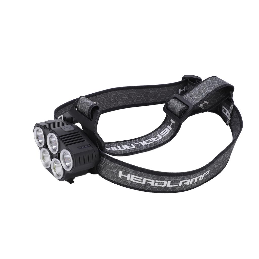 Buy Headlamp Rechargeable IPX4 Waterproof Six Levels Adjustable Easily ...