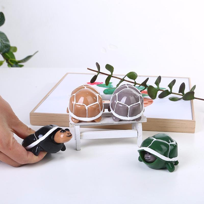 Cumpără Retractabil Turtle cap Fun Tortoise noutatea jucarii stoarce ...