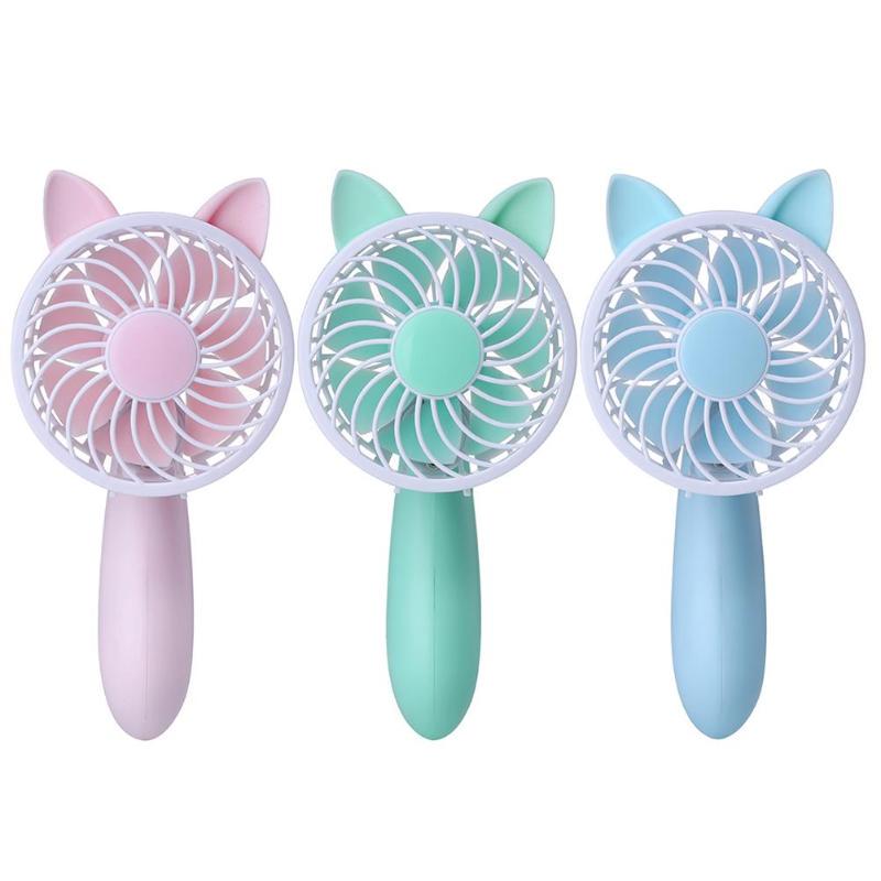 Buy Portable USB Charging Mini Cute Fan 3 Modes Speed Regulation Fan ...