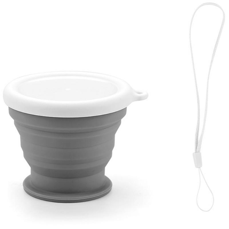 Cheap New silicone folding cup set cup Outdoor student practical coffee ...