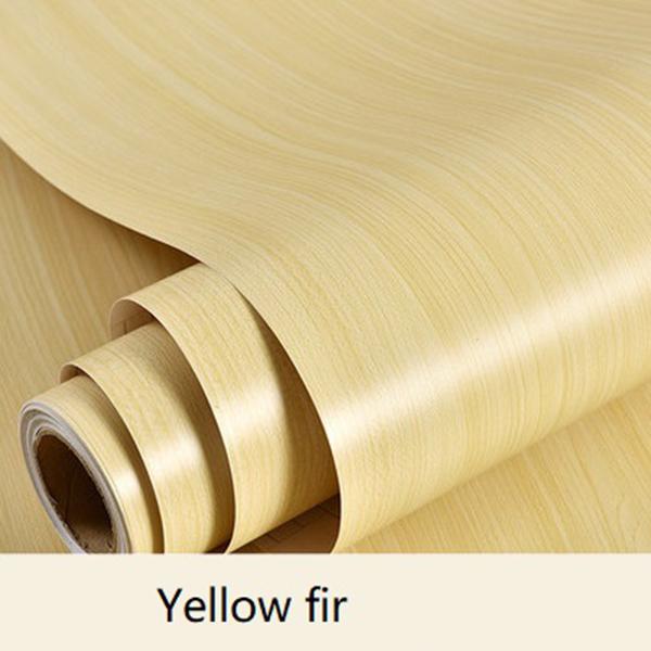 Buy 2M Wood Grain Vinyl Wall Sticker Self Adhesive Waterproof Wallpaper ...