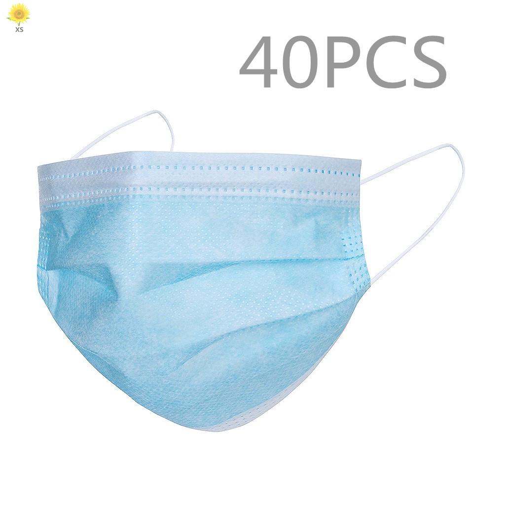 Buy 40PCS Environmentally Friendly Disposable With Breathable Blue ...