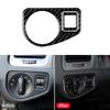 Buy POSSBAY 2pcs/set Carbon Fiber Interior Headlight Switch Cover Trim ...