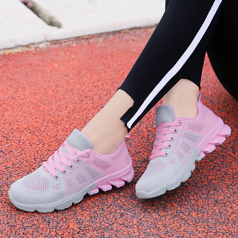 Buy Women Sports Casual Shoes Running Shoes Women Breathable Line Shoes ...