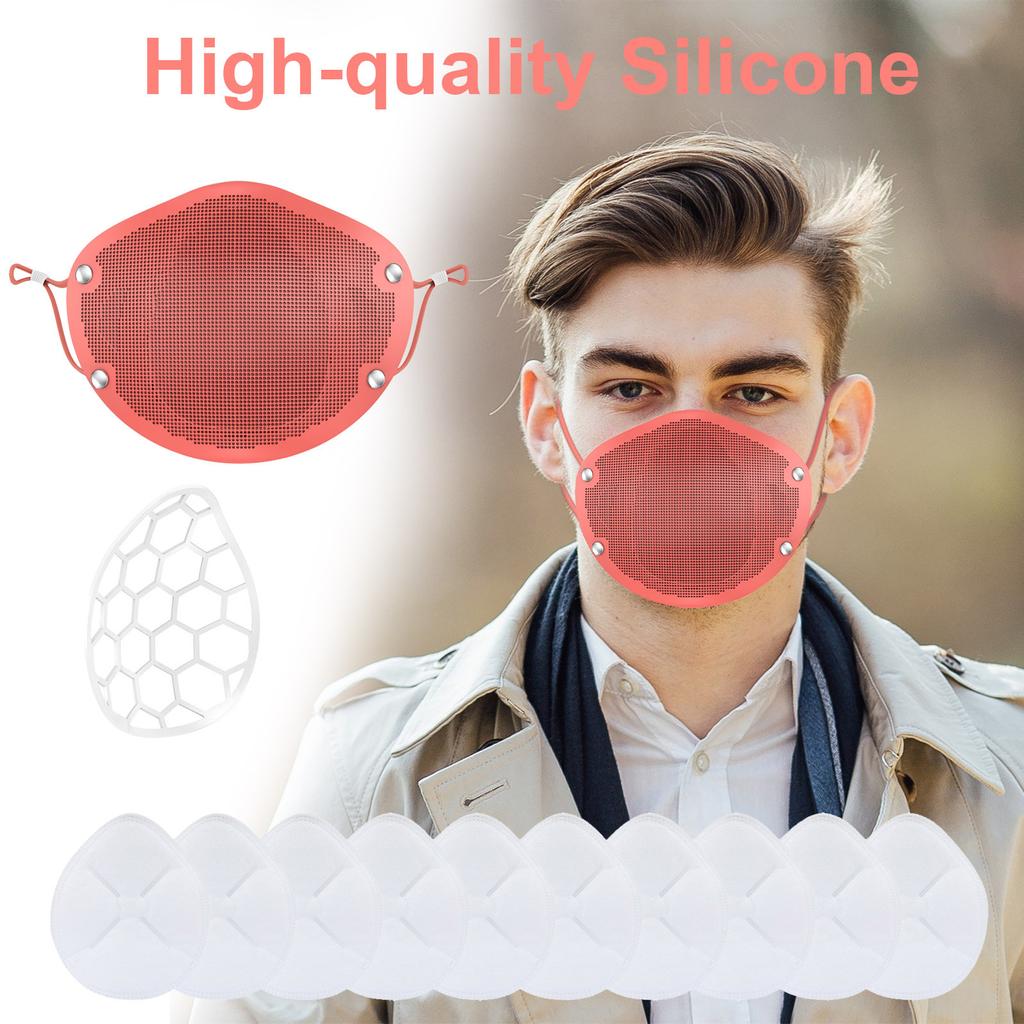 Buy Reusable Protective Silicone Face Mask Unisex Haze Mouth With ...