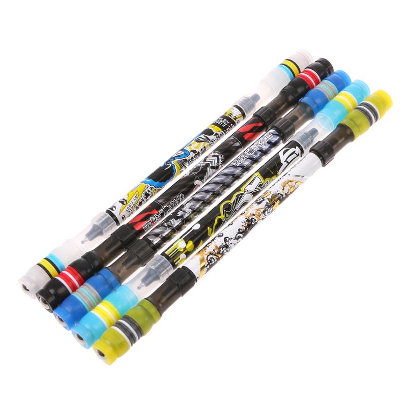 Non Slip Coated Spinning Ballpoint Pen Rolling Finger Rotating Playing ...