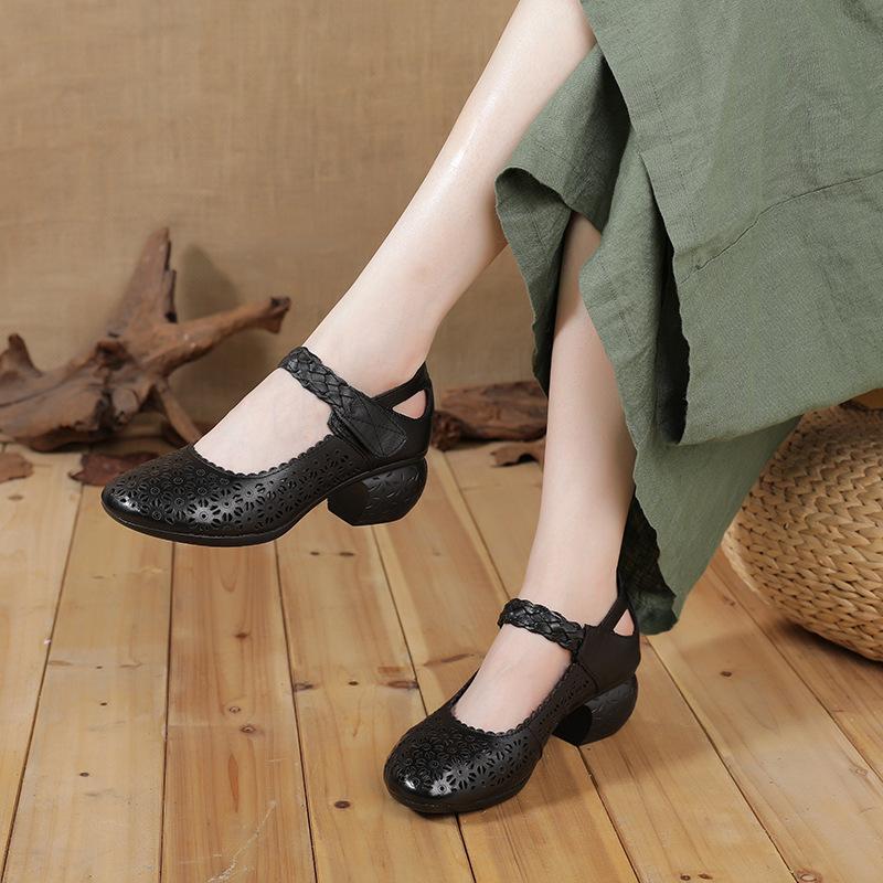 Buy Fashion Women Shoes Genuine Leather Loafers Women Casual Shoes Soft ...