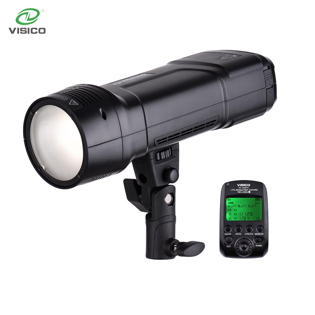 VISICO V2 Portable ITTL Studio Portrait Flash Light Photography Pocket ...