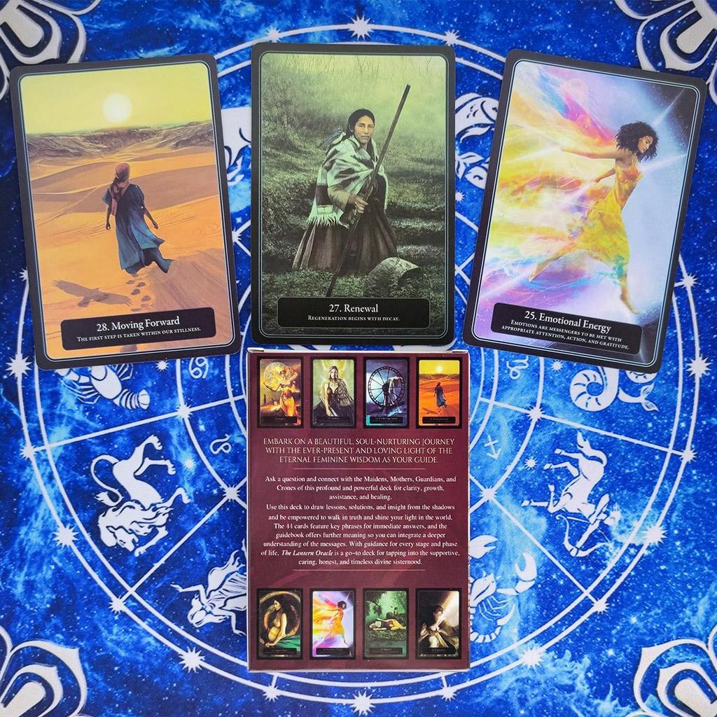 Buy The Lantern Oracle Card Tarot Cards Guidance Divination Deck ...