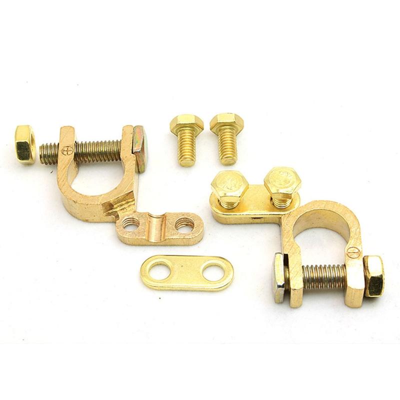 2Pcs Professional Car Battery Terminals Adapter Durable Wire Connection ...