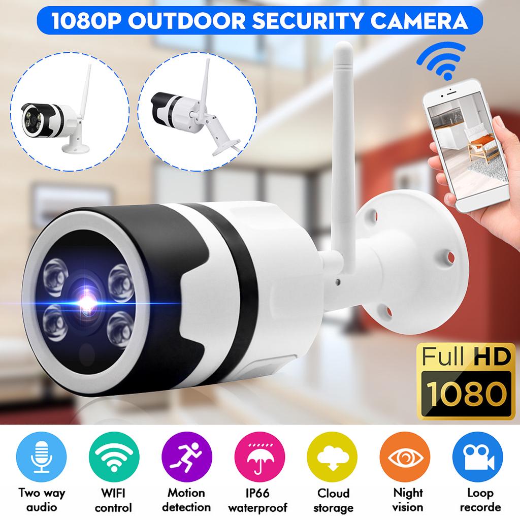 Buy Security IP Camera 1080P Wireless IP Surveillance Camera 200W 98ft ...