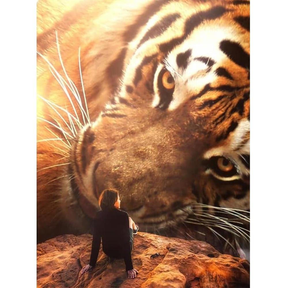 Buy Full Drill Diamond Painting Cross Stitch tiger 5d Diamond Mosaic ...