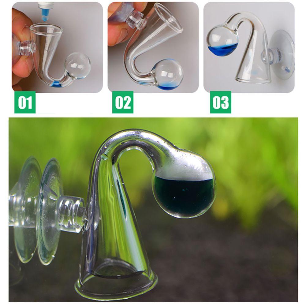 PH Accessories For Aquatic Plants CO2 Diffuser Glass Drop Checker CO2 ...