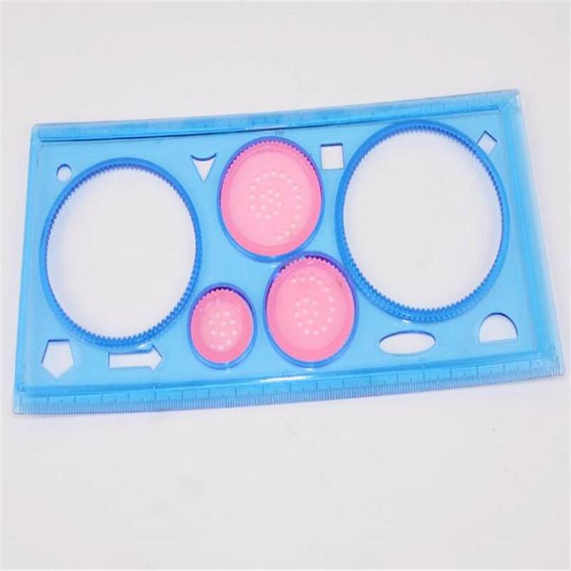 Multifunctional Geometric Ruler Drafting Tools Stationery Students ...