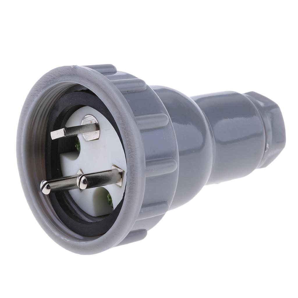 Buy CTF22 Marine Nylon Watertight Plug Waterproof Male 250V 10A IP56 at ...