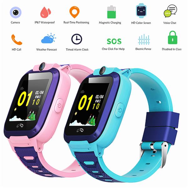 Buy Q29 Children Smart Watch LBS Waterproof Student Smartwatch Dial ...