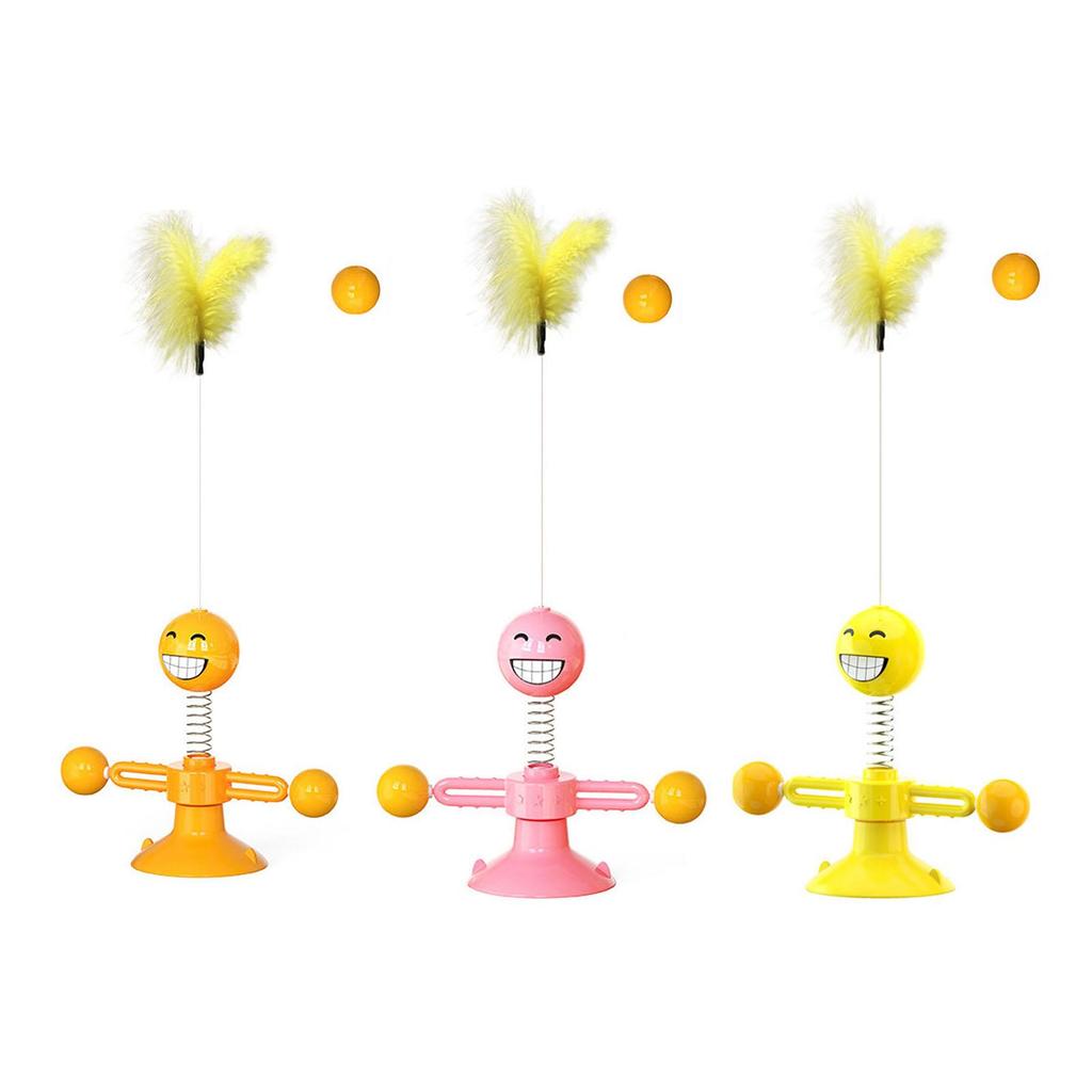 Buy Automatic Cat Toy Rotating Wand Interactive Stick for Pet Kitten at ...