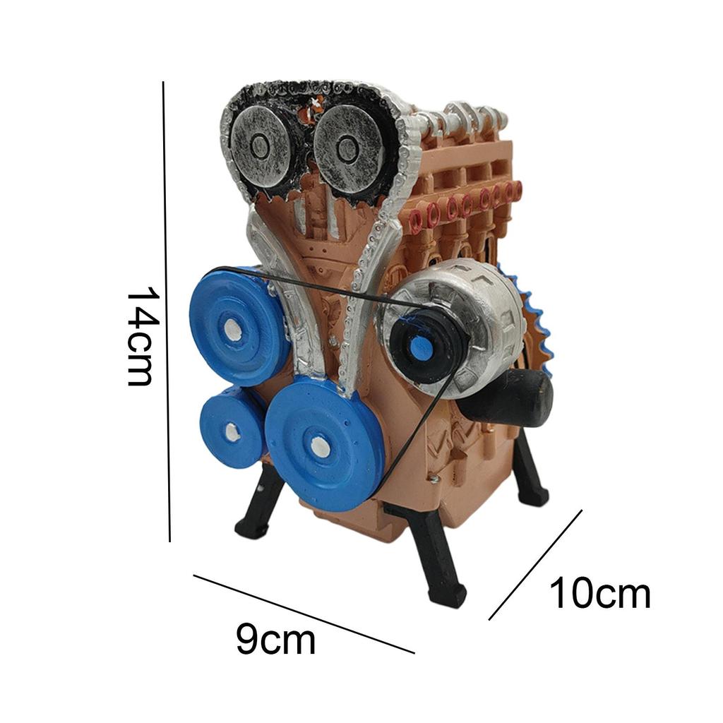Satın alın Mini Car Engine Model DIY for Home Office Desktop Decor ...