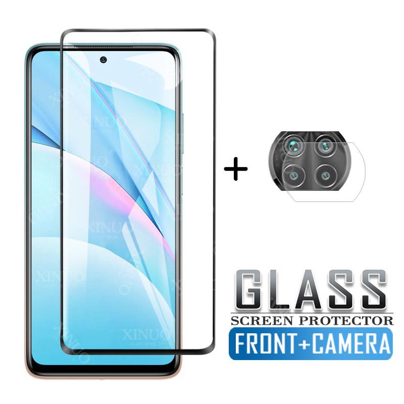 2 In 1 Full Cover Tempered Glass Screen Protector Camera Glass XiaoMi ...