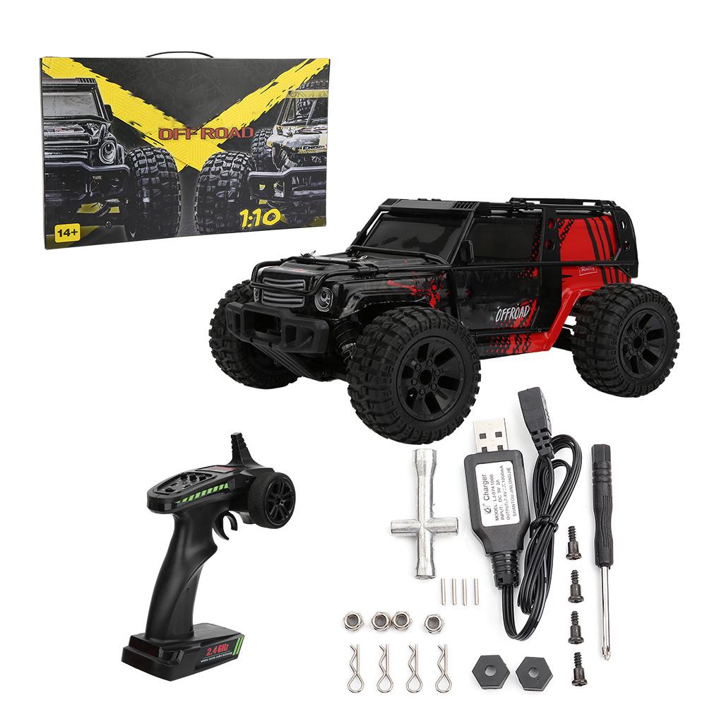 Buy 1:10 Four Wheel Drive Remote Control Off-Road RC Car Model Toy for ...