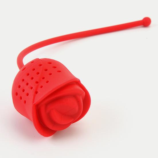 Useful Fine Mesh Leaf Water Separation Lightweight Rose Design Tea ...