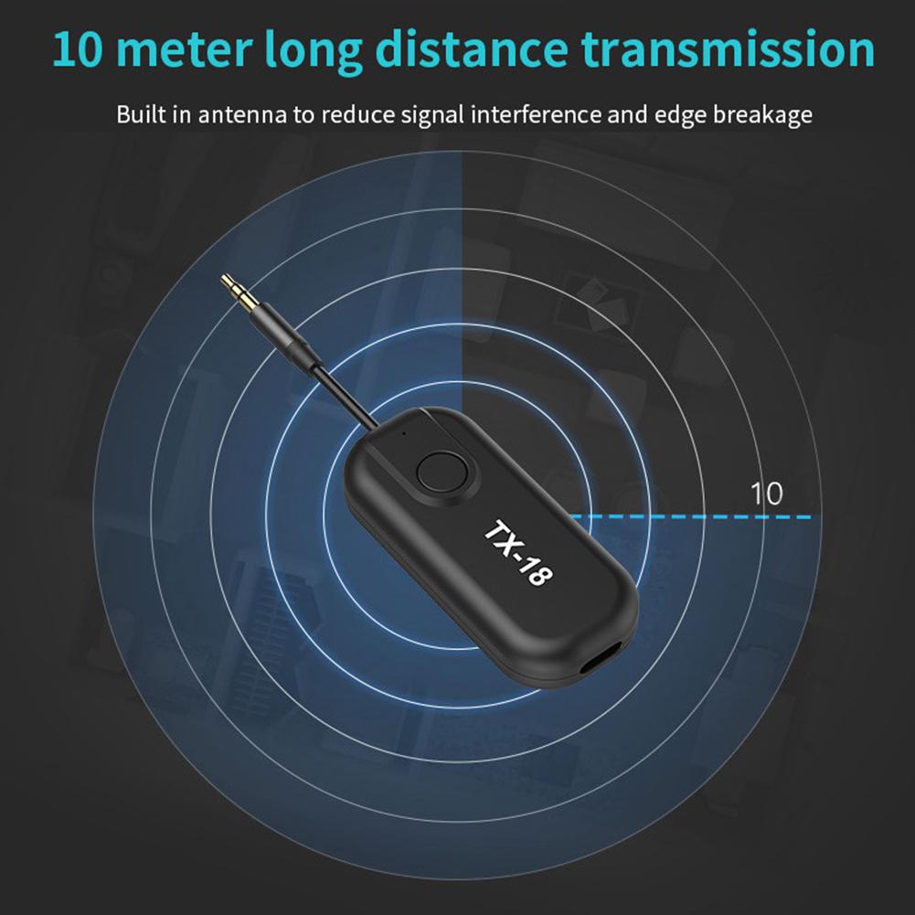 Buy Bluetooth Audio Adapter Csr8670 2 In 1 Bluetooth 5.0 Wireless 3.5Mm ...