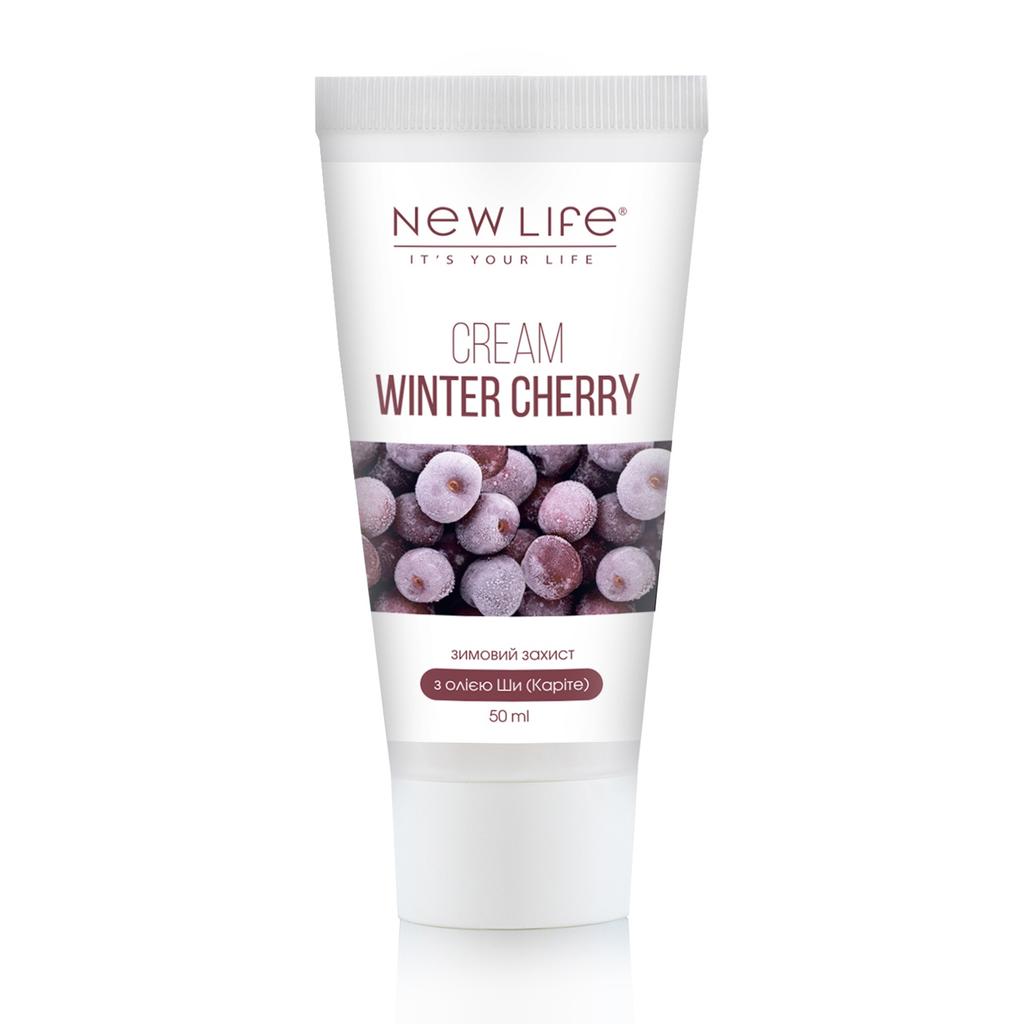 Buy Cream Winter Cherry New Life Moisturizing, Nourishing, Skin ...