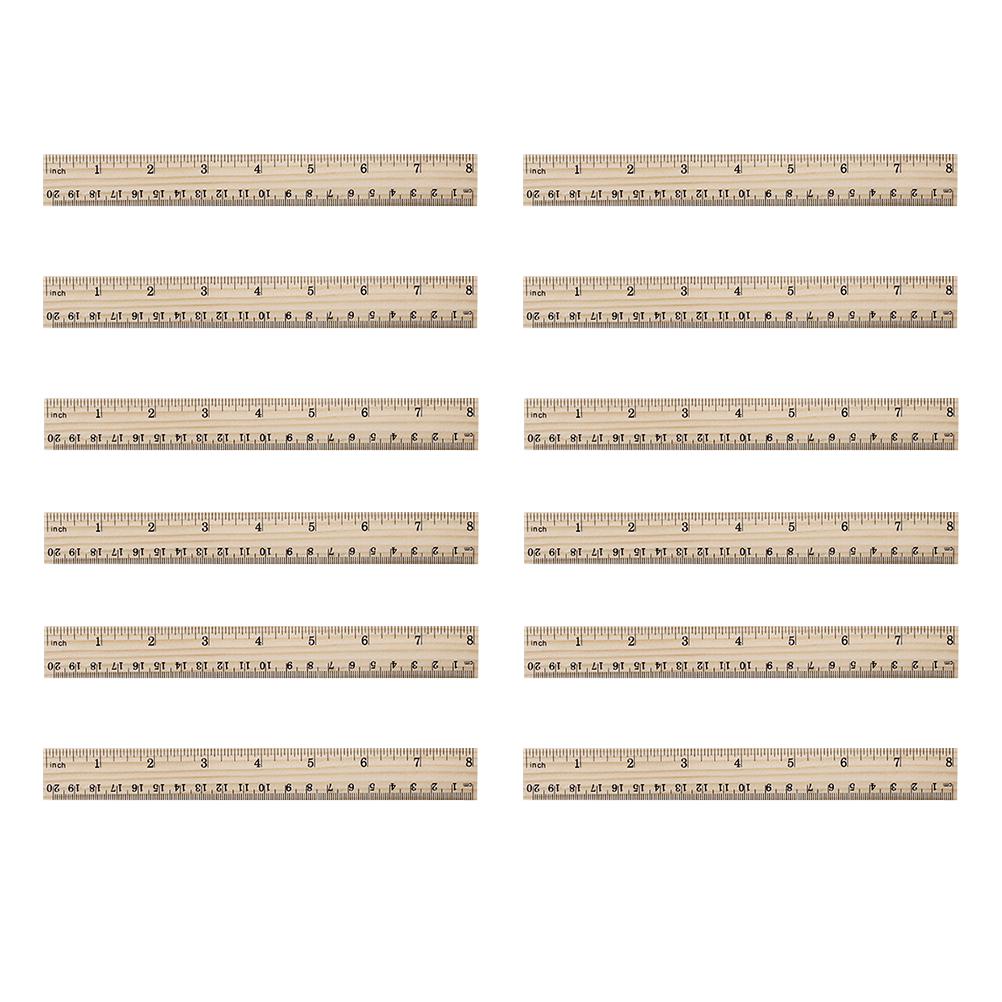 Buy 30Pcs Straight Ruler Practical Measuring Tool Training Aid Ruler ...