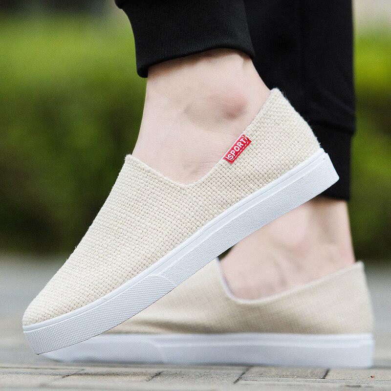 Buy Newestmens Cloth Shoes Linen Shoes Casual Deodorant Lightweight ...