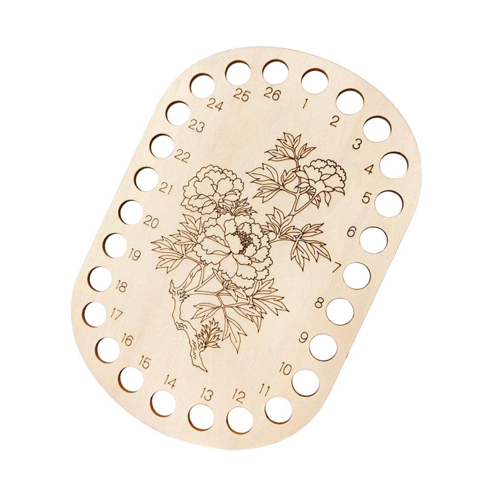 Buy Wooden Embroidery Floss Organizer Winding Thread Board for Home ...