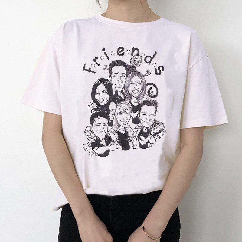 Buy Friends Tv Show T Shirt Tshirt Top Tee Shirt Women Female Femme ...