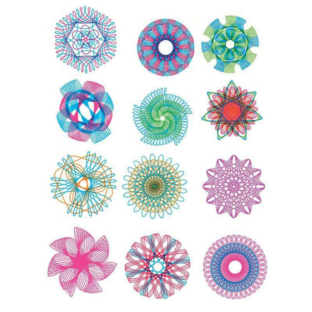 Buy RGG1 English Version Spirograph Painting Set Original Spirograph ...