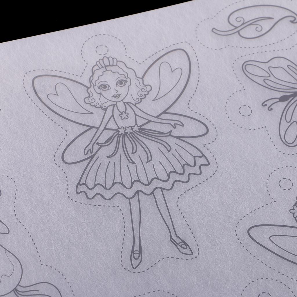 Cheap 8Pcs Multi Patterns Designs Shrink Film Art Paper Shrinkable ...