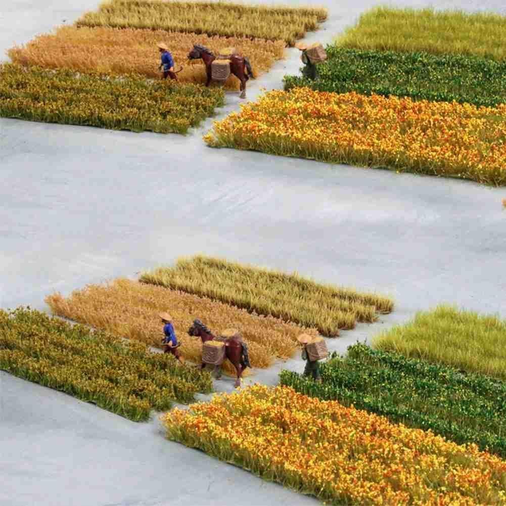 Buy Rice Field Series Model Grass 1:72 1:87 Ho Model Train Sand Table ...