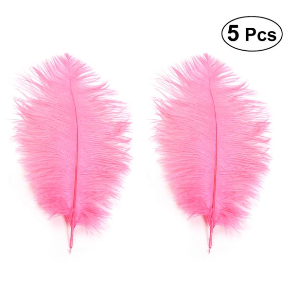 Buy 5pcs 30-35cm Artificial Ostrich Feathers Decoration Feathers for ...
