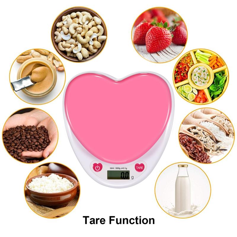 Satın alın Portable Digital Kitchen Scale LCD Monitor Auto Zero Auto ...