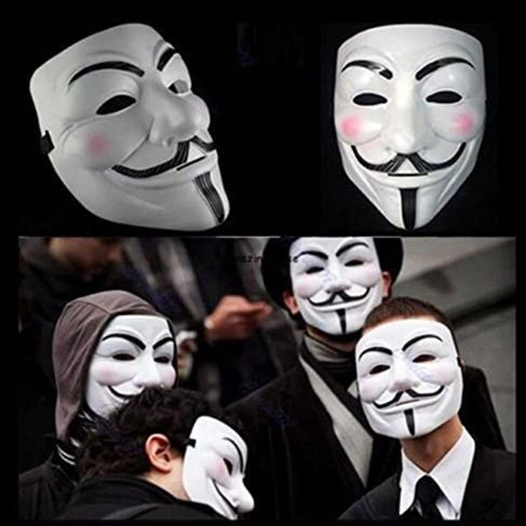 Buy Unique V Monster V Vendetta Character Face Mask Masquerade Mask ...
