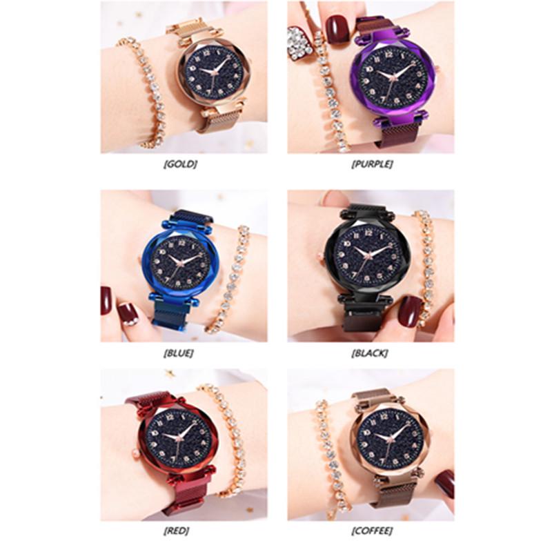 Satın alın 6colors Fashion Girls Women Luminous Quartz Star Starry Sky ...