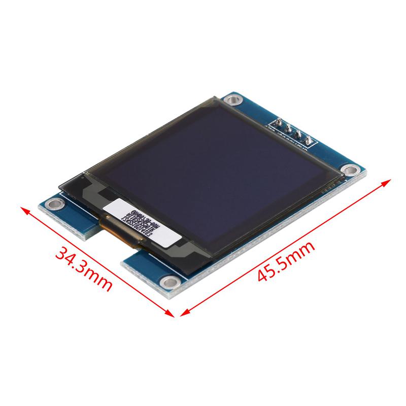 Buy 1.5 Inch Oled Display Module 128X128 16 Gray Scale Spi/I2C ...