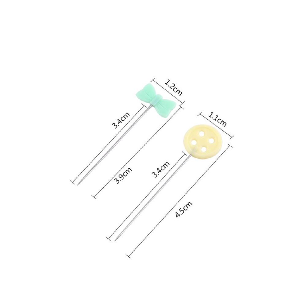 Buy Yousheng Head Pins DIY Quilting 200Pcs Patchwork Craft Button Bow ...