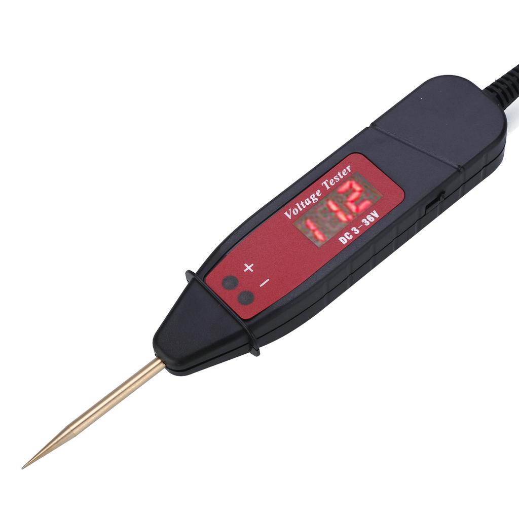 Buy Pdtoweb Car Digital LCD Electric Voltage Test Pen Probe Detector ...