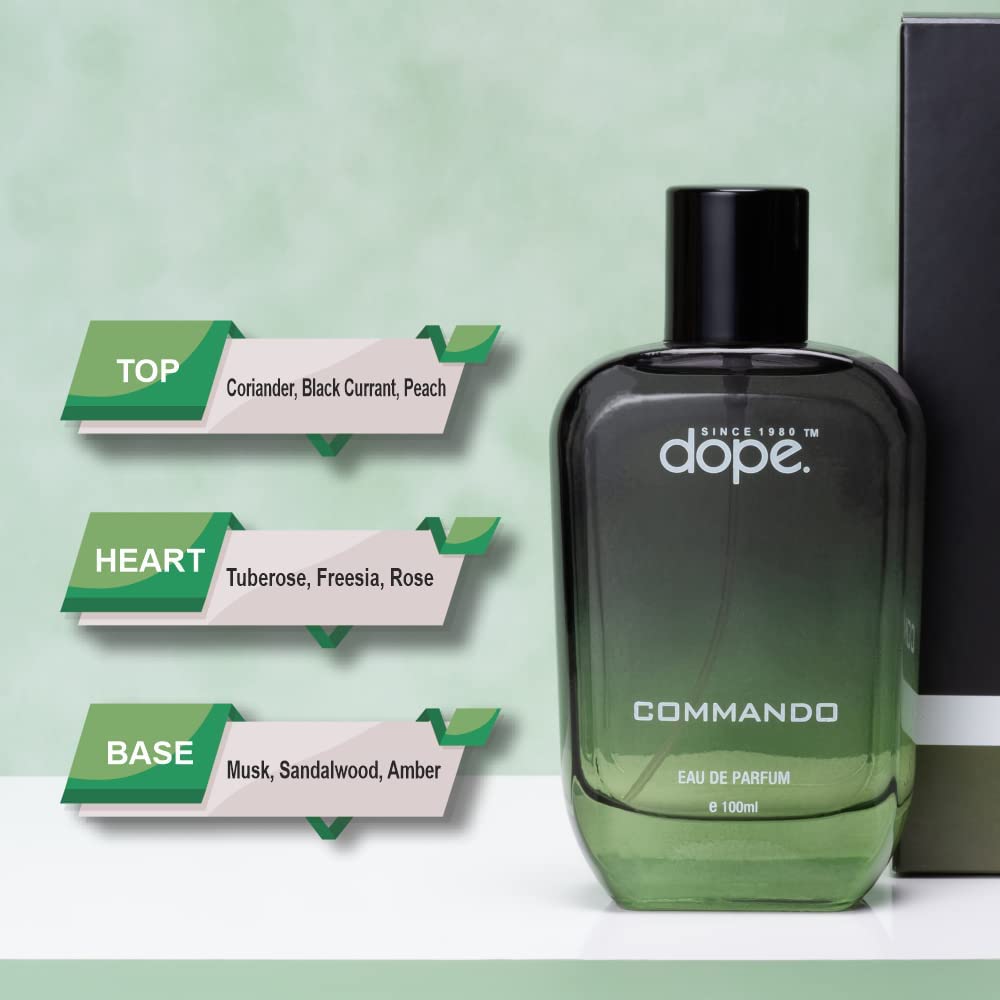 Dope Eau De Parfum For Men With Long Lasting Fragrance | Premium Luxury ...