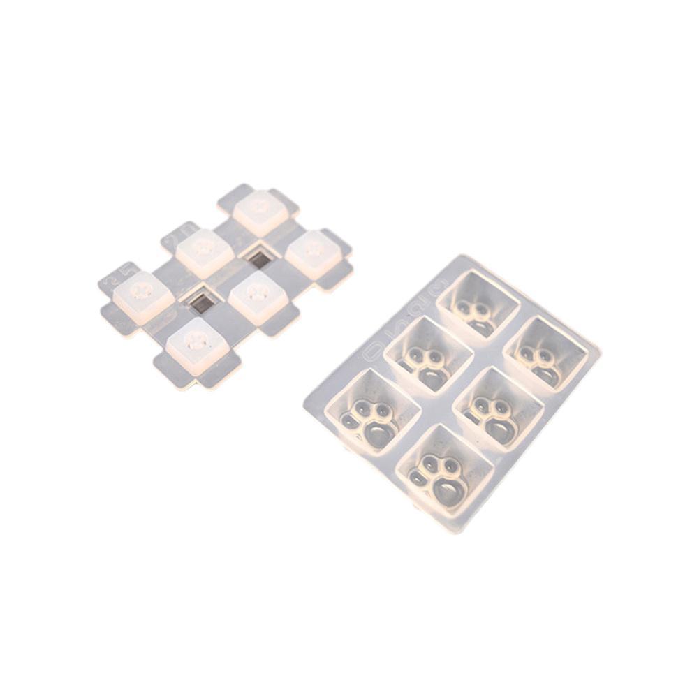 Buy Silicone Keycaps DIY Keyboard Epoxy Resin Mold Pet Keycaps Mould ...