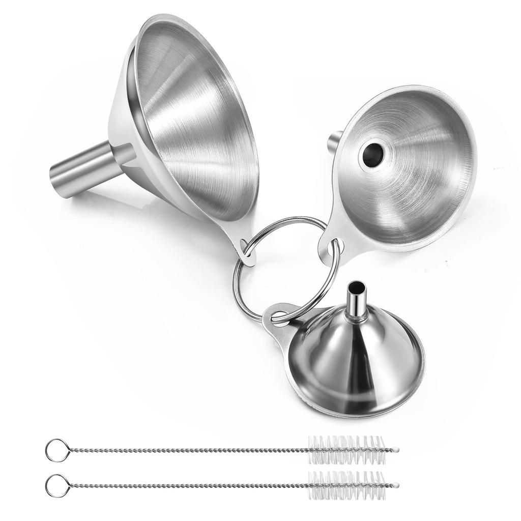 Cheap Funnels for Kitchen Use, Stainless Steel Funnels for Filling ...