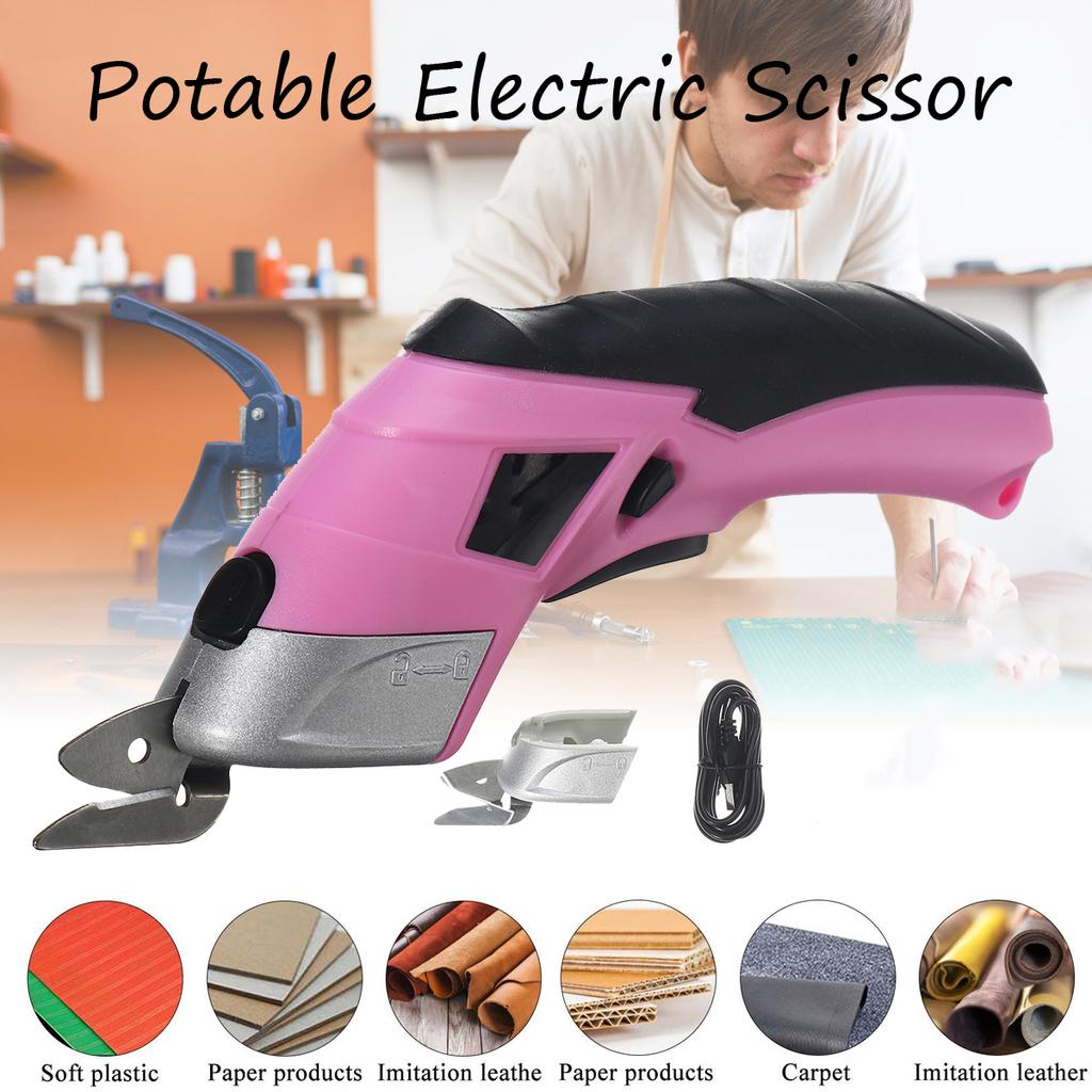 Buy Electric Scissors Multi-purpose Hand-held Small Cutting Cloth ...