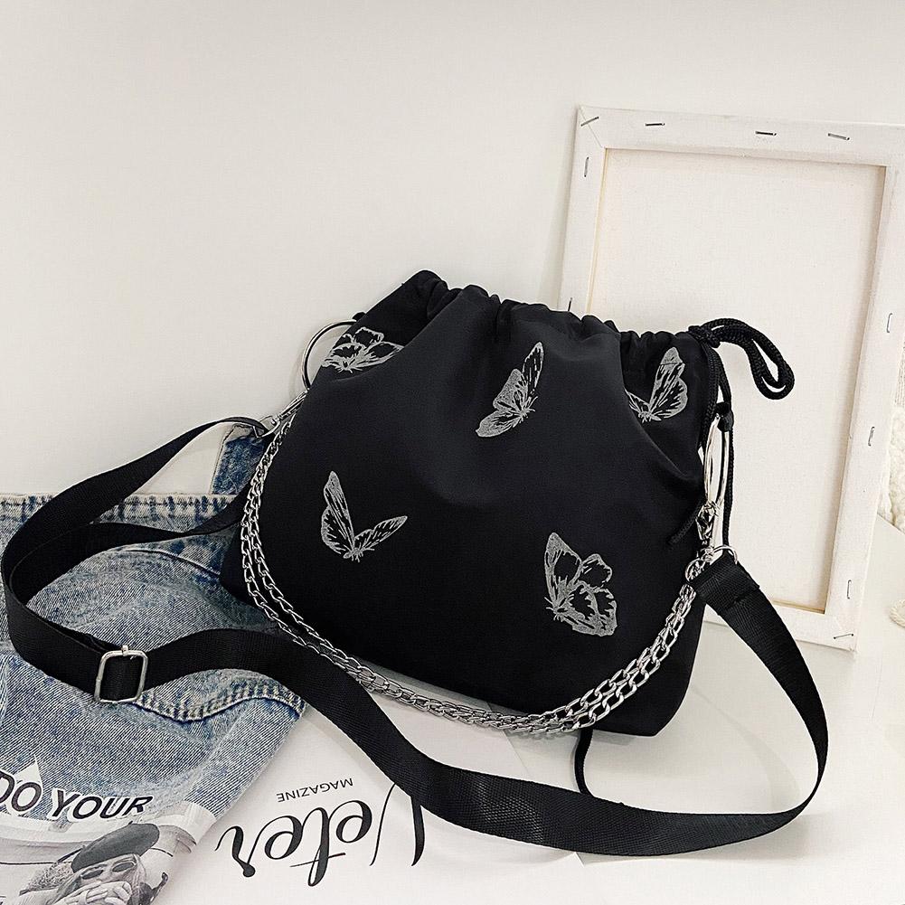 Cheap Luminous Butterfly Messenger Bag Women Drawstring Shoulder ...